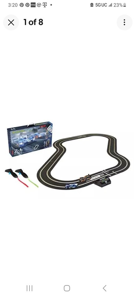 Scalextric C1404 ARC PRO 24 HRS LeMans 1:32 DIGITAL Slot Car Set w/2 ...