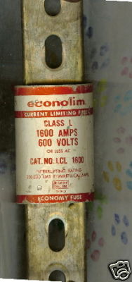 Econolim LCL1600 1600 AMP 600 Volt Fuse for sale online | eBay