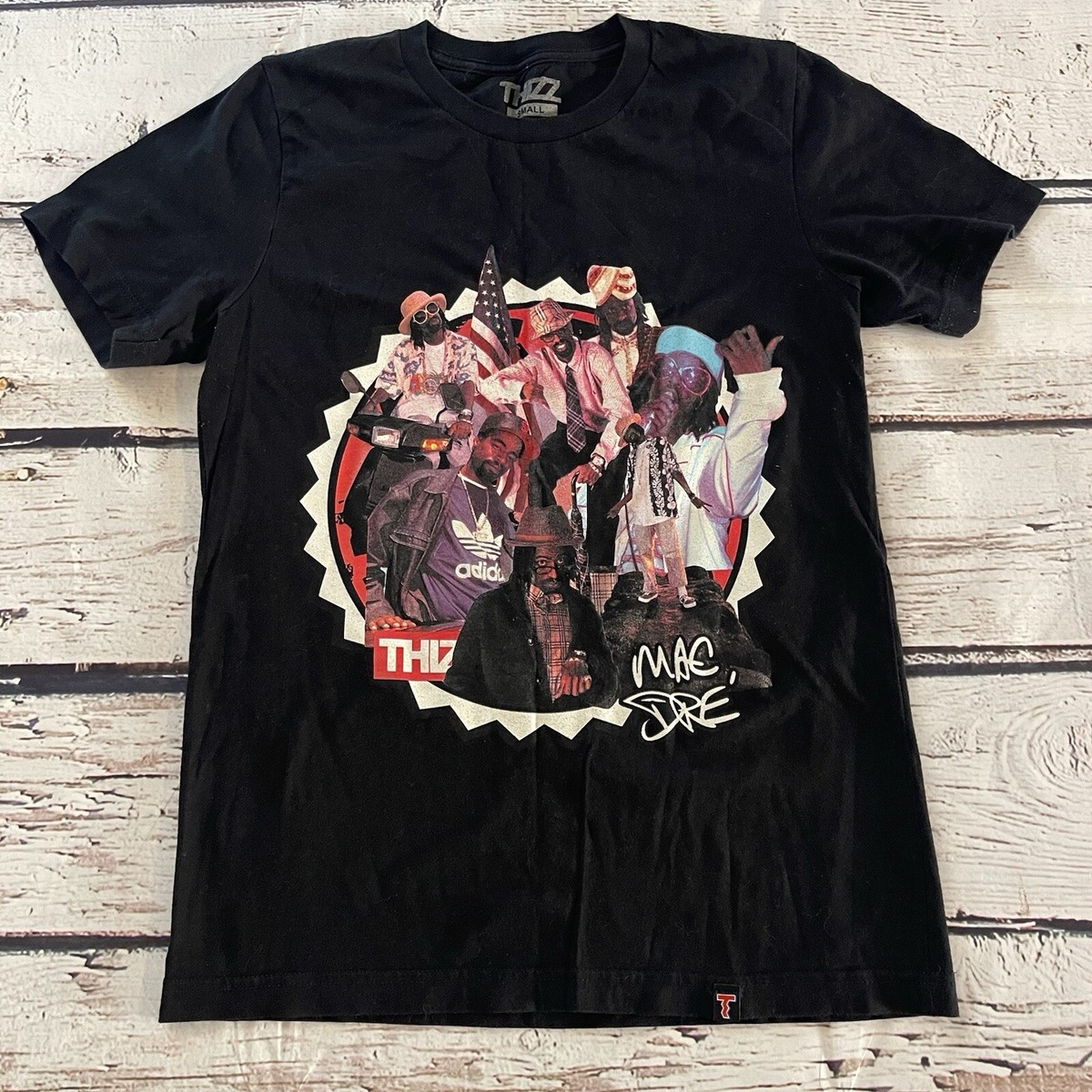 Camiseta Mac Dre Thizz Nation Mac Dre Thizz Nation Unisex Tie Dye T
