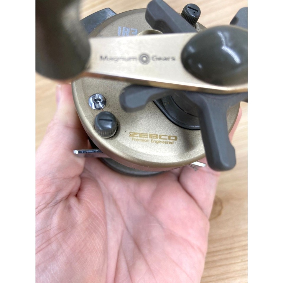 Quantum Iron IR3 Japan Baitcast Reel All Metal Design ZEBCO | eBay