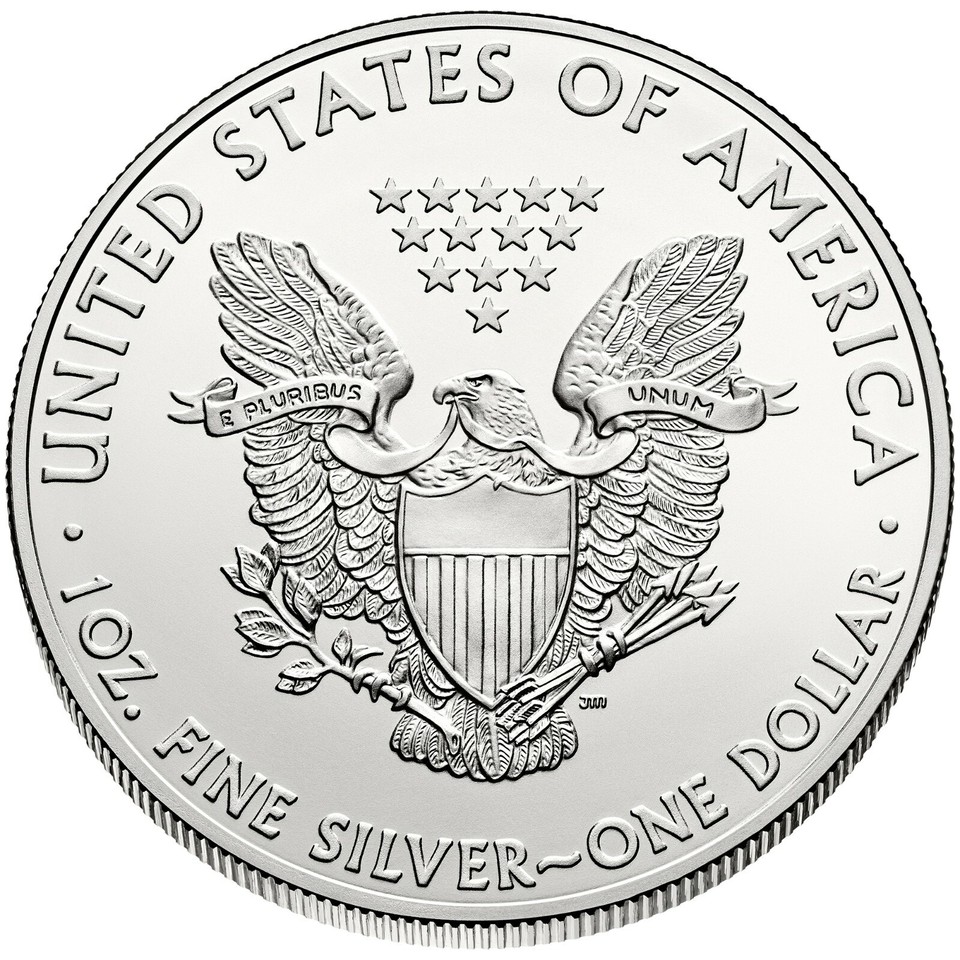 2015 AMERICAN SILVER EAGLE IN PROTECTIVE CRYSTAL DISPLAY CASE | eBay