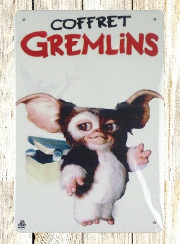 Coffret Gremlins tin metal sign coffee shops metal wall art | eBay