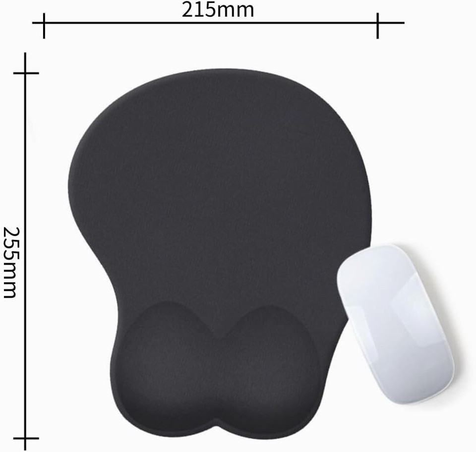 3D Cartoon Mouse Pad Anime Wrist Support Mouse Pads Silicone Breast ...