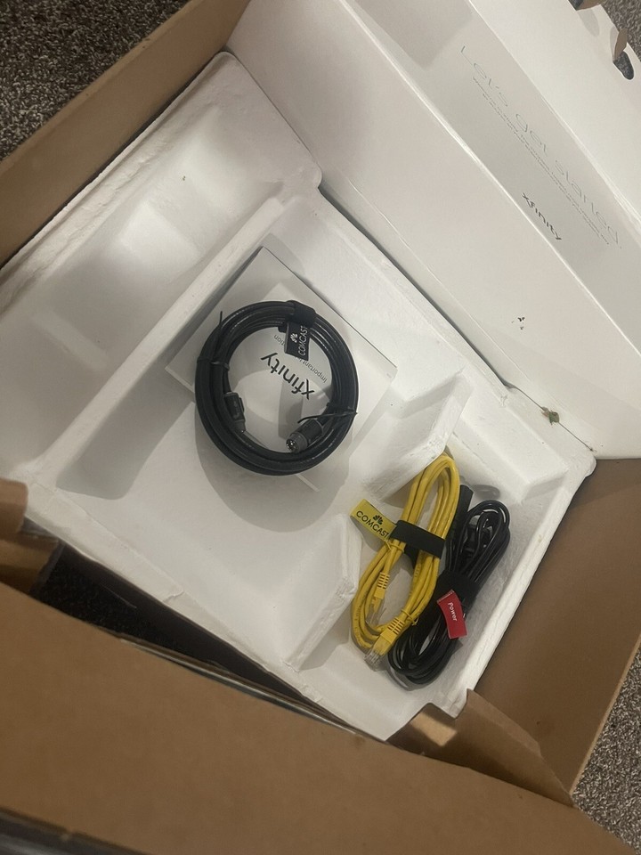 Xfinity Modem And Xfinity TV had X1 Box | eBay