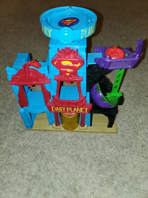 Imaginext Daily Planet Play Set Superman Building 2015 Mattel DTP30 DC ...