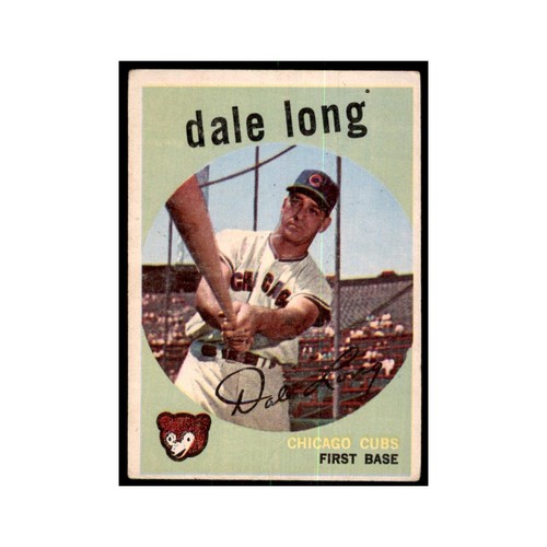 1959 Topps (damaged) Dale Long Baseball Cards #414 | eBay