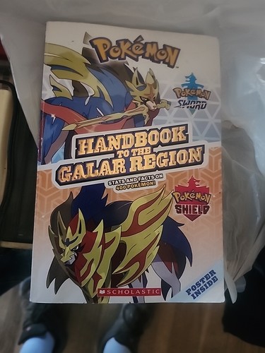 Pokemon Sword & Shield Handbook To The Galar Region Scholastic Book ...