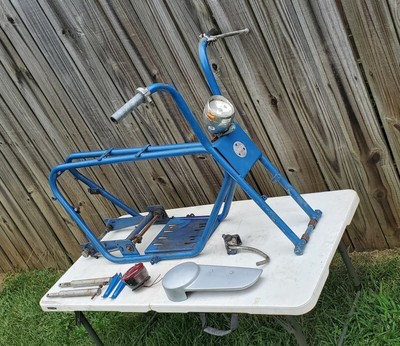Vintage Bonanza Mini Bike BC Frame Project Minibike | eBay