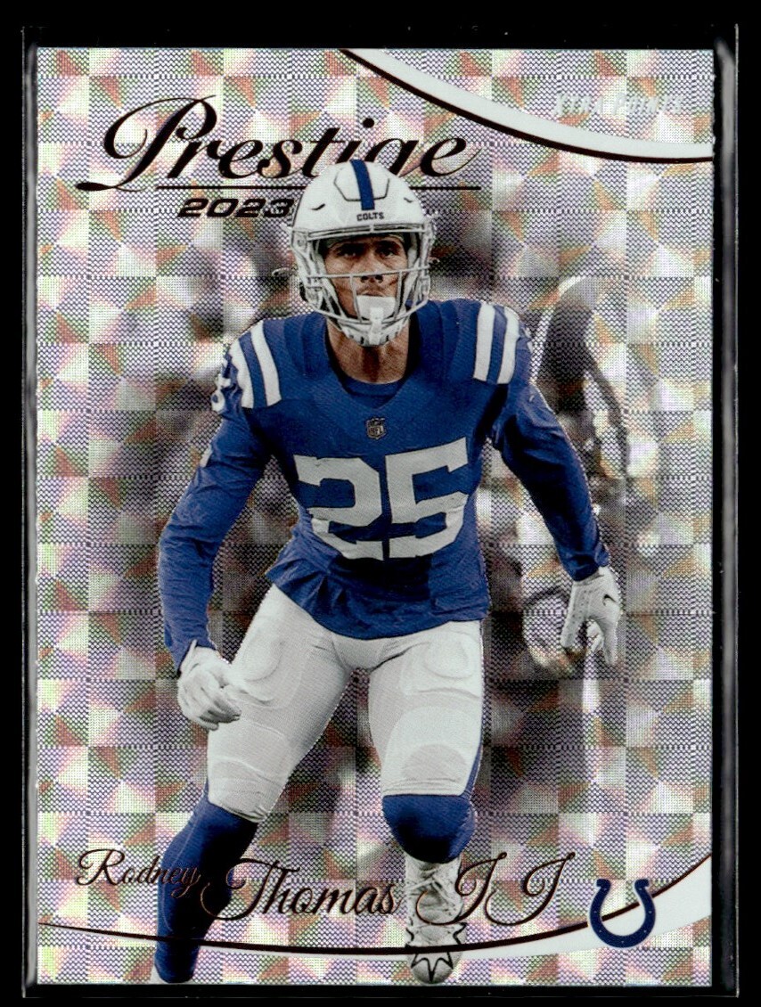 2023 PANINI PRESTIGE XTRA POINTS RODNEY THOMAS II INDIANAPOLIS COLTS ...