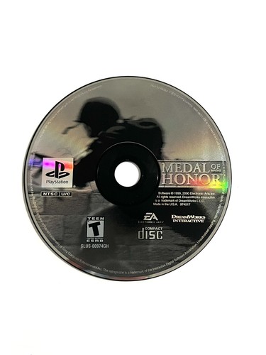 Medal of Honor ( SONY PlayStation PS1, 1999) Disc Only Tested | eBay