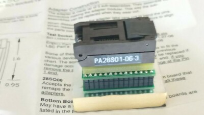 1pcs 28 Pin Soic Socket / 28 Pin DIP 0.6" Plug Logical Systems | eBay