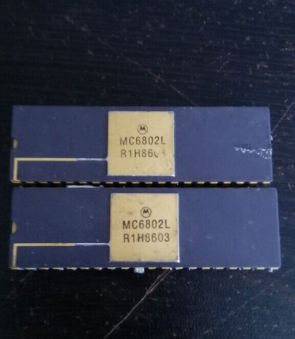 Motorola MC6802L 6802 8-Bit Microprocessor SBDIP40 X 1PC | eBay