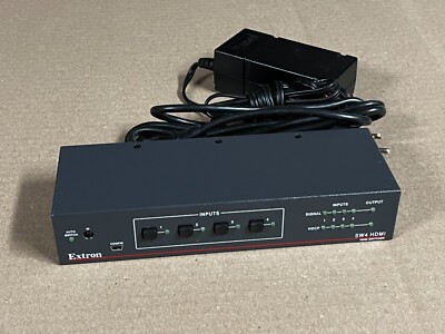 Extron SW4 HDMI 4-Port HDMI Video Switcher with Power Supply | eBay
