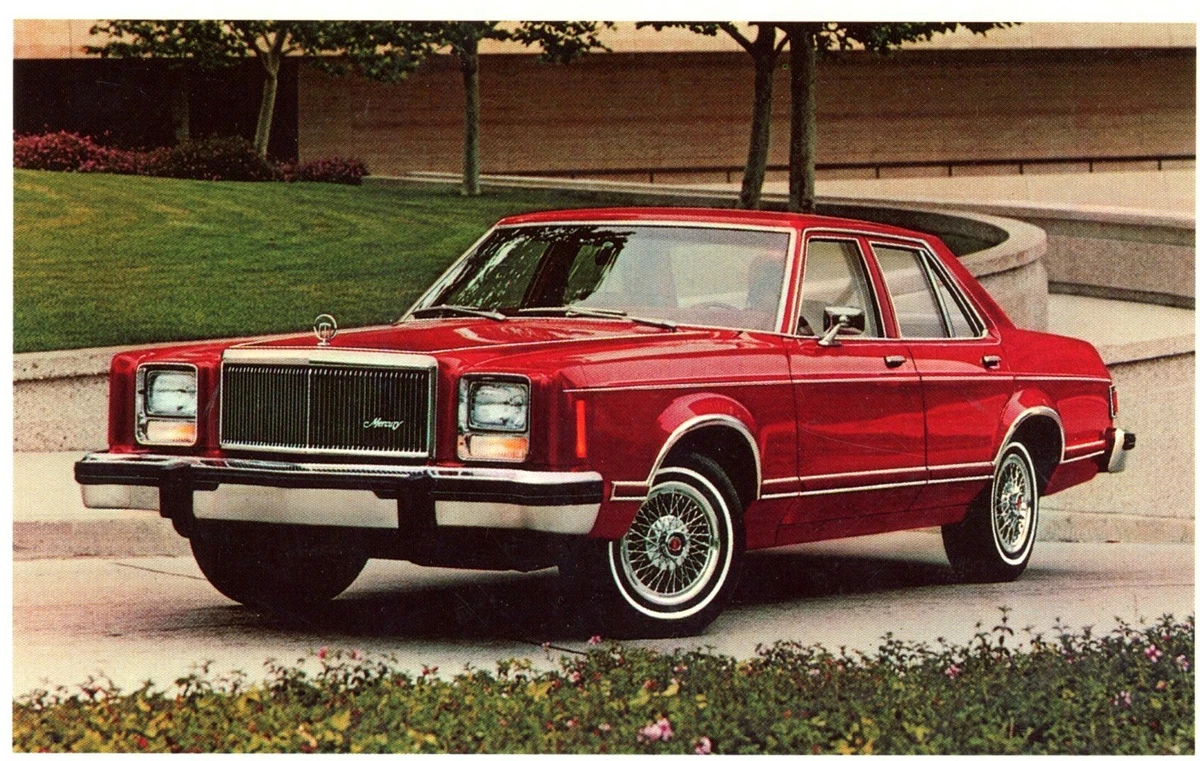 Red Mercury Car