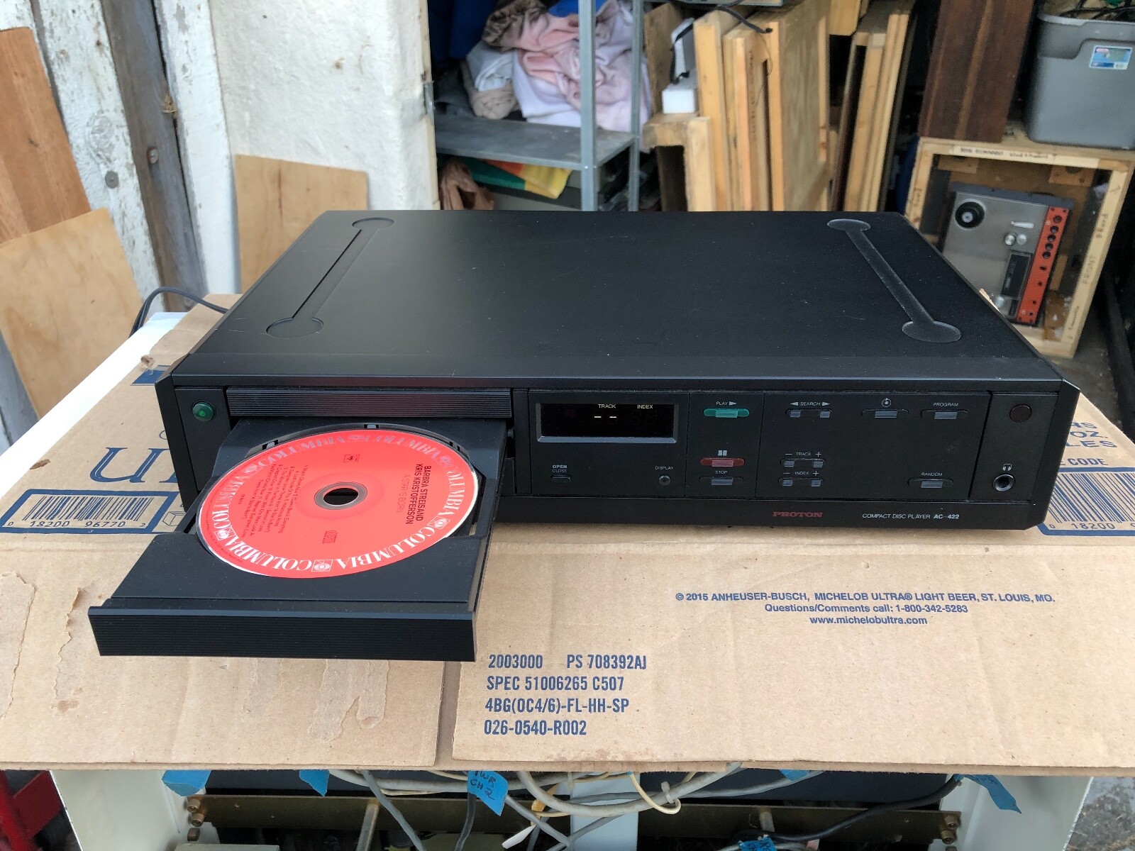 PROTON AC-422 COMPACT DISC PLAYER - RARE | eBay