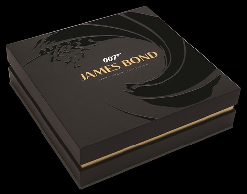 7-COIN-SET JAMES BOND 007 SEAN CONNERY COLLECTION 6x0.5+1=4oz SILVER ...