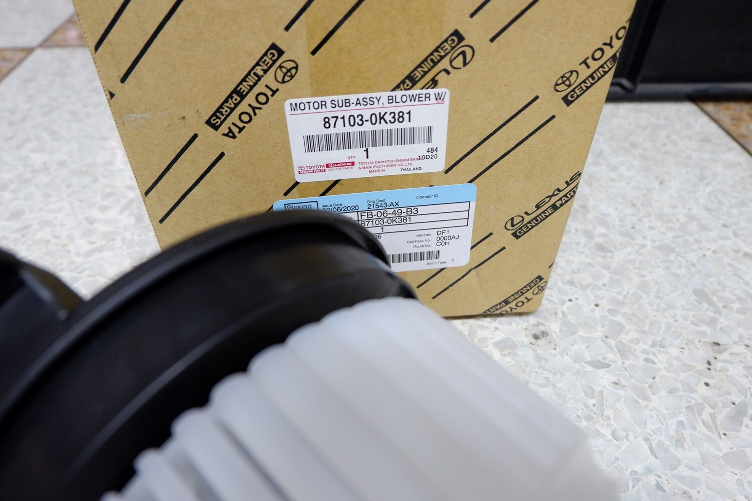 87103-0k381 Blower Motor for Toyota HILUX Revo 2015-20 for sale online ...