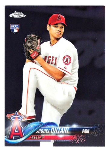Shohei Ohtani Rookie 2018 Topps Chrome #150 Dodgers/Angels | eBay