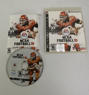 🔥 NCAA Football 10 (PlayStation 3, 2009, PS3 w/ Manual, College ...