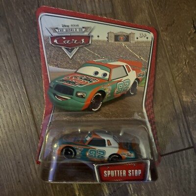 Disney Pixar World of Cars (2008) Sputter Stop Die-Cast Toy Car NEW | eBay