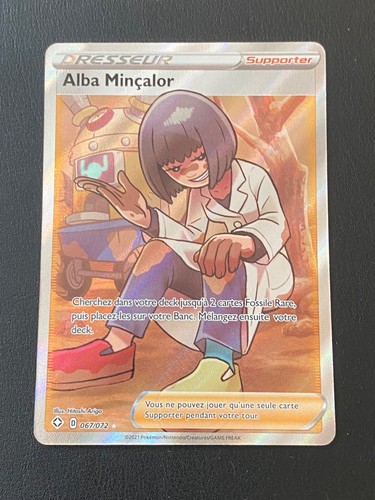 CARTE POKEMON ALBA MINÇALOR 067/072 FR ULTRA RARE EB DESTINÉES ...