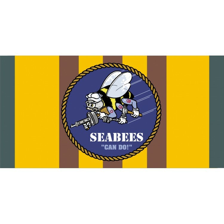 seabees vietnam veteran flag navy military logo license plate usa made ...