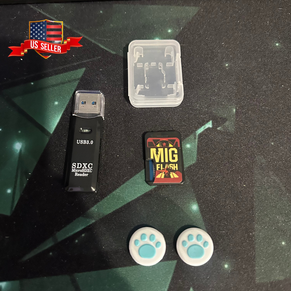 MIG SWITCH V2 + 128GB CARD WITH GIFTS😉 + USB CARD READER- US SELLER ...