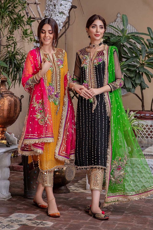Pakistani latest Designer Dress Eid 2023. Khuda Baksh shalwar qameez ...
