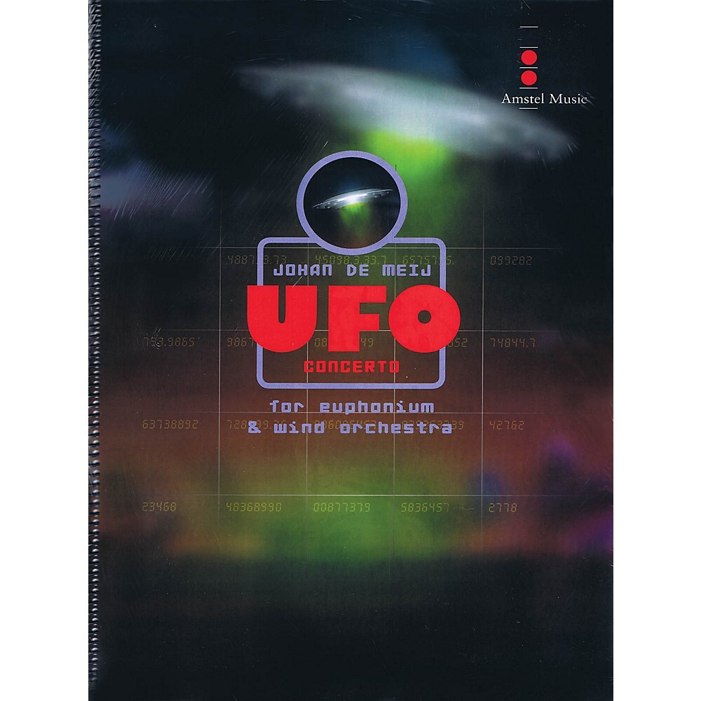 UFO Concerto (for Euphonium & Wind Orchestra) Score Only Level 5 Johan ...