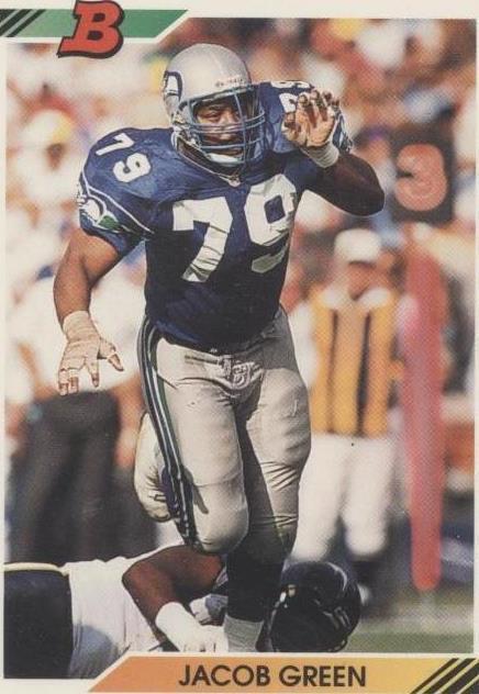 1992 Bowman - Jacob Green #21 for sale online | eBay