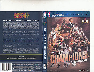 NBA The Finals Official DVD-2015-16 NBA Champions Cleveland-Basketball ...