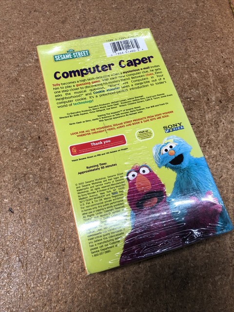 Sesame Street - Computer Caper (VHS, 2002) for sale online | eBay