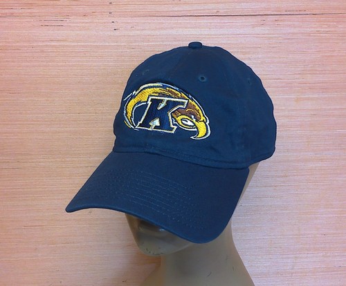 Kent State Golden Flashes Flasherbrass Band Blue Baseball Hat Cap OSFA ...