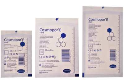 Cosmopor E Dressings Mixed Pack 3 Sizes 7.2cm x 5cm, 10cm x 8cm, 15cm x ...