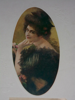 1906 Calendar Sample by JAMES ROSS BRYSON ~ OVAL Image | eBay