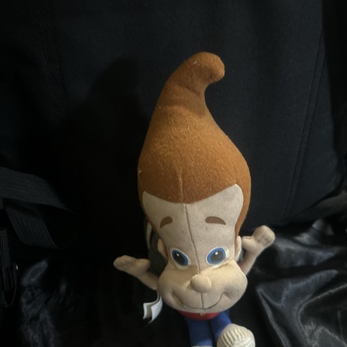 Jimmy Neutron Plush Toy With Backpack Kids TV Show 2003 Rare ...