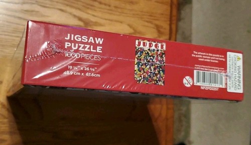 NEW SEALED NYPC Judge "Shop Early" Vintage Collection 1000 Piece Jigsaw ...