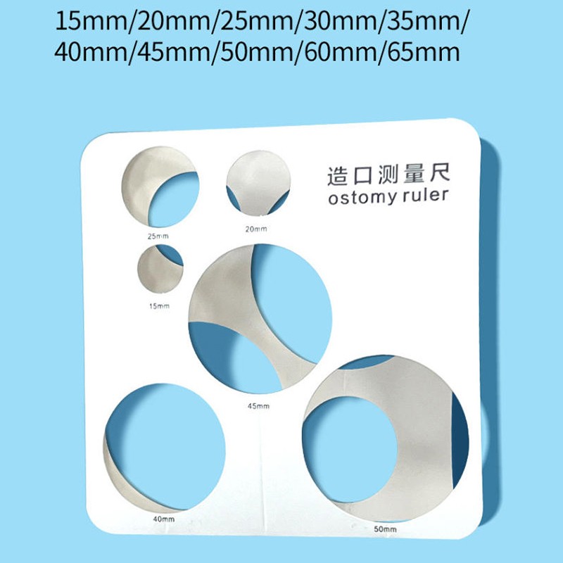 Urostomy Bags With Measuring Card Can Be Cut Ostomy Bags For Ostomy ...