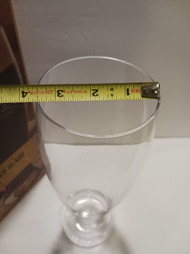 Beer Glass Giant Extra Large Draft Oversized 55 Ounces Pilsner Drinking ...