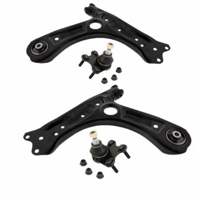 For VW Polo 6R 2009-2016 Lower Front Wishbones Suspension Arms Pair | eBay
