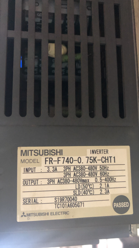 1PC used F740 Mitsubishi inverter FR-F740-0.75K-CHT1 | eBay