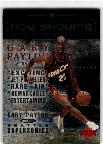 1999-00 Upper Deck #NS25 Gary Payton Now Showing | eBay