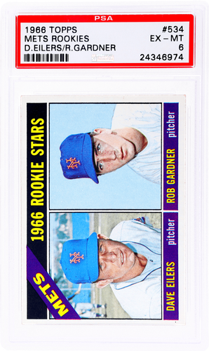 1966 Topps Dave Eilers/Rob Gardner #534 PSA 6 | eBay