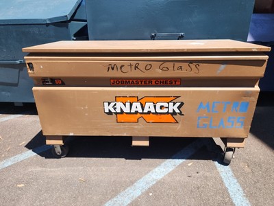 Knaack Model 60 Jobmaster Chest Jobsite Storage Box, 60" W x 24" D x 28 ...