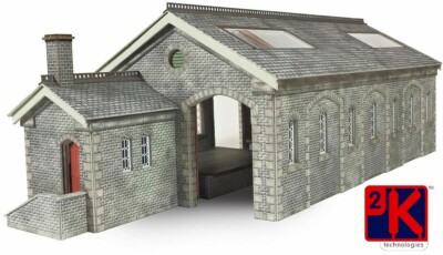 Metcalfe PO336 Settle Carlisle Goods Shed Die Cut Card Kit 00 Gauge POD ...