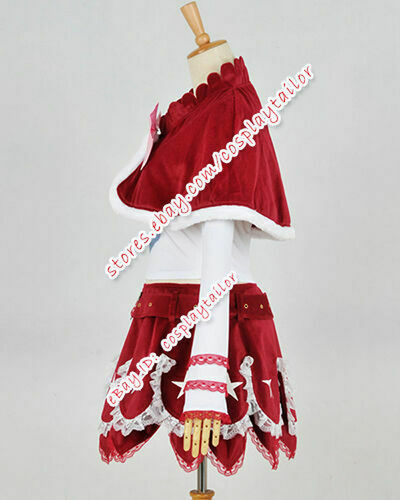 One Piece Cosplay Cos Perona Suit Red Costume Uniform Shawl Skirt Dress ...
