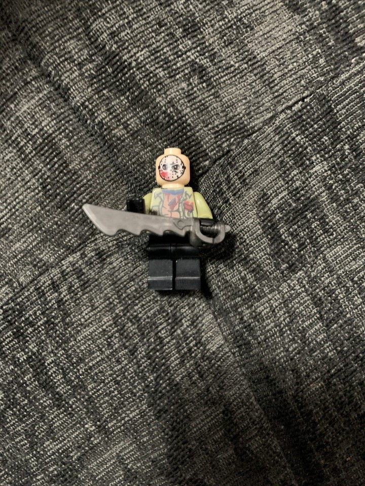 JASON VOORHEES LEGO MINIFIG MINI FIGURE classic 80s horror friday the ...