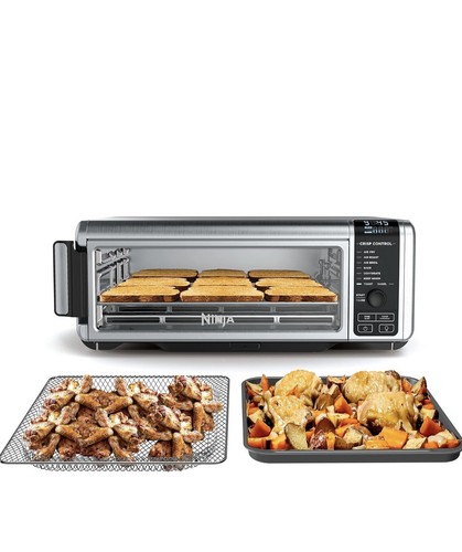 Ninja SP101 Digital Air Fry Countertop Oven with 8-in-1 Functionality ...