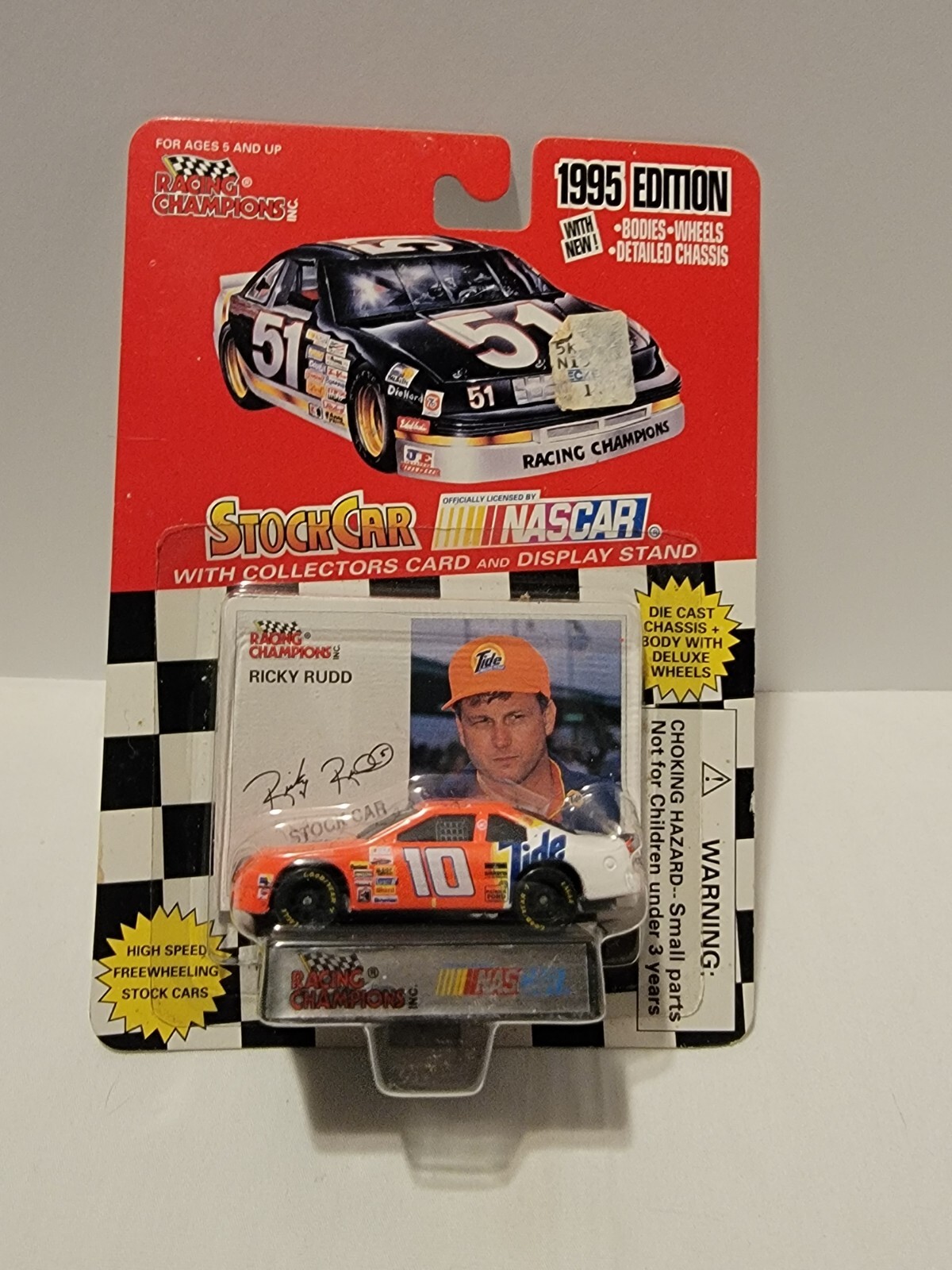 Racing Champions RICKY RUDD #10 TIDE 1:64 STOCK CAR ~ 1995 EDITION ...