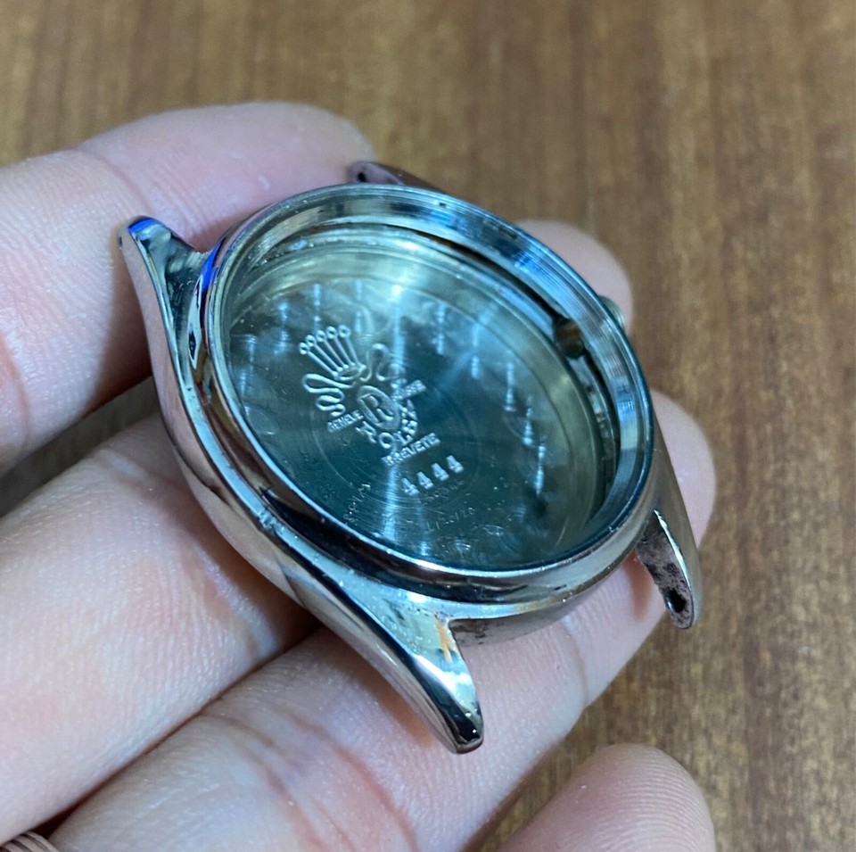 vintage Rolex Ref 4444 Case 1950 WWW RAF Pls Read Only for Part Repair ...